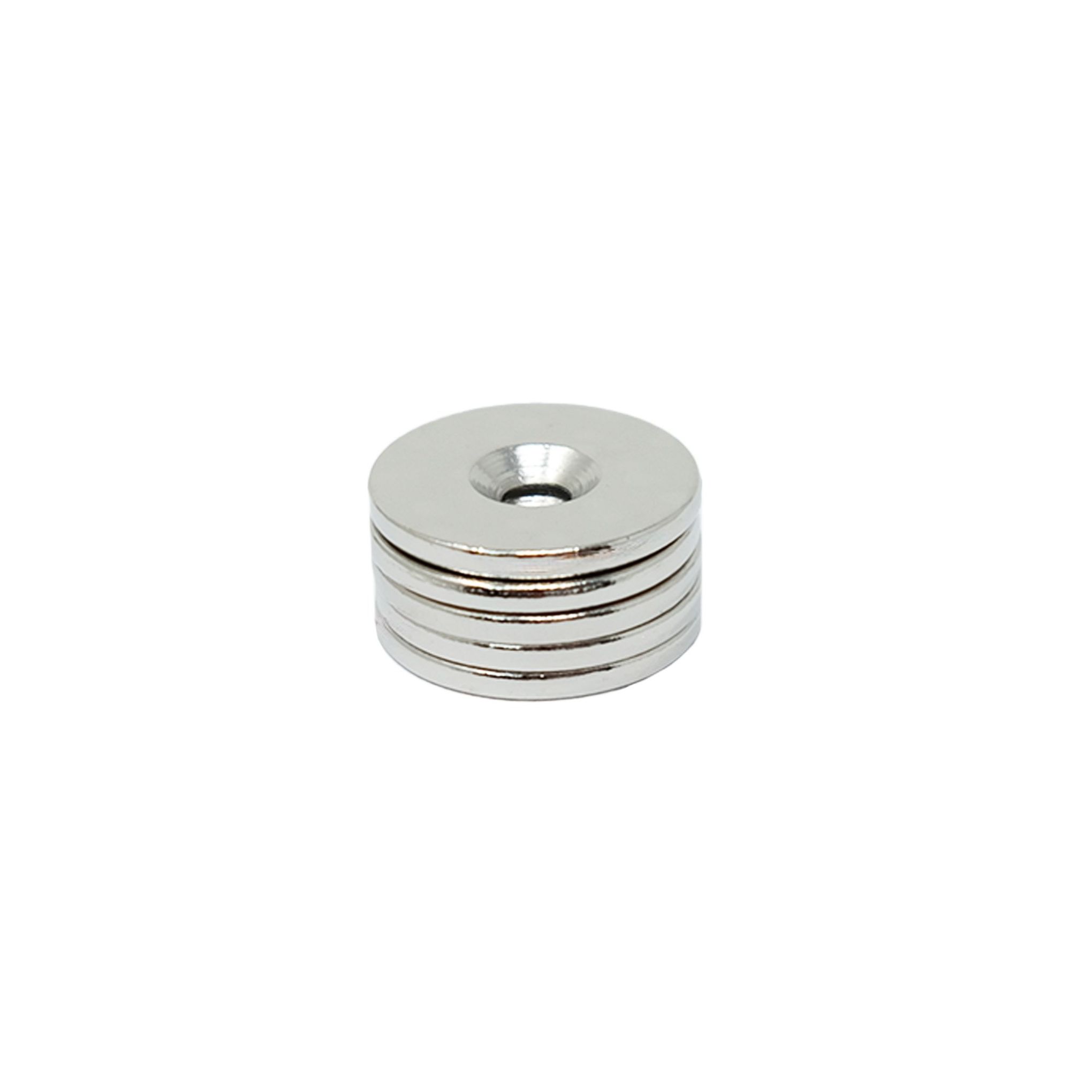 20mm dia Countersunk Magnets, Steel Discs & Screws Pack | Magnet Expert