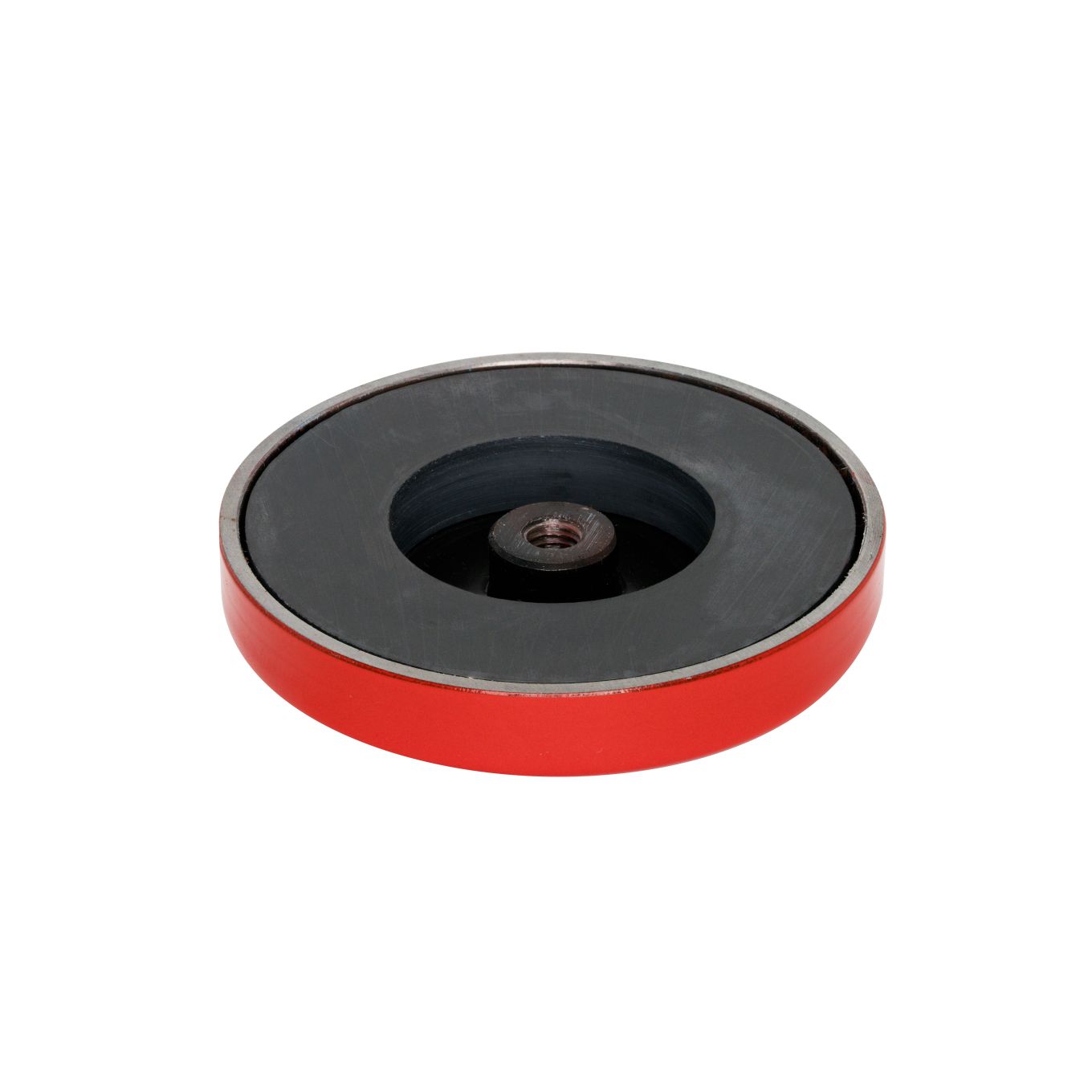 66 x 11mm Ferrite Limpet Magnet M6 hole - 25kg Pull