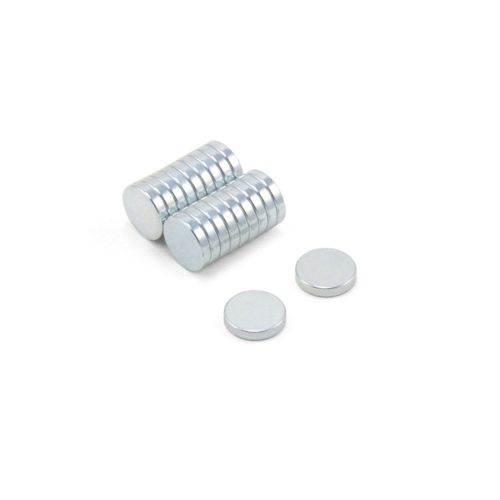 14mm dia x 4mm thick N42 Neodymium Magnet - 1.4kg Pull